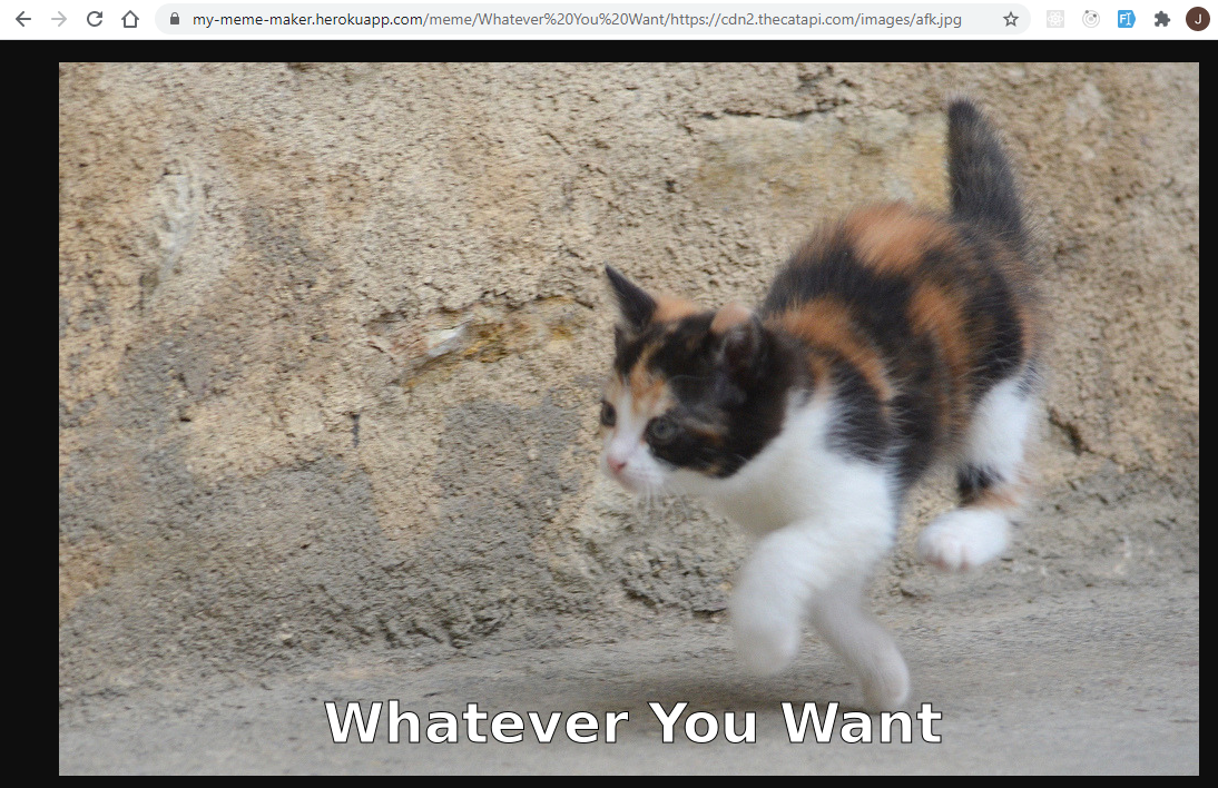 Making and serving memes using Node, Express, Canvas, GitHub and Heroku ...